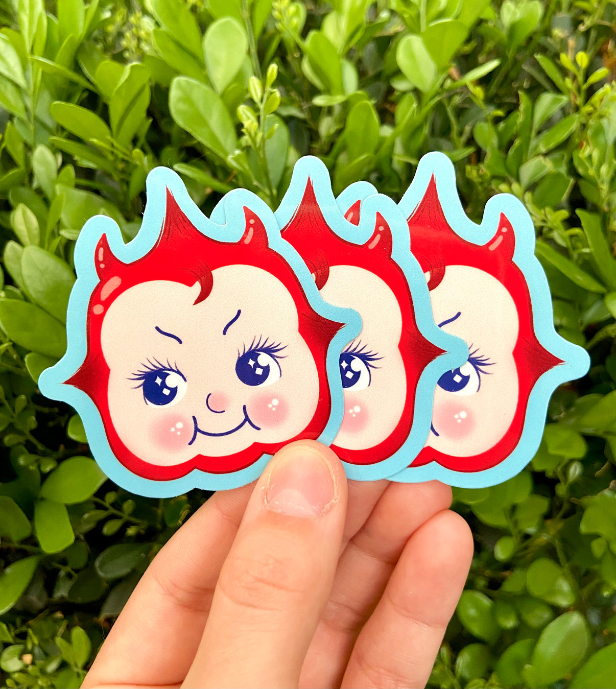Costumed Kewpie Doll Halloween Sticker – Hollandaize Art