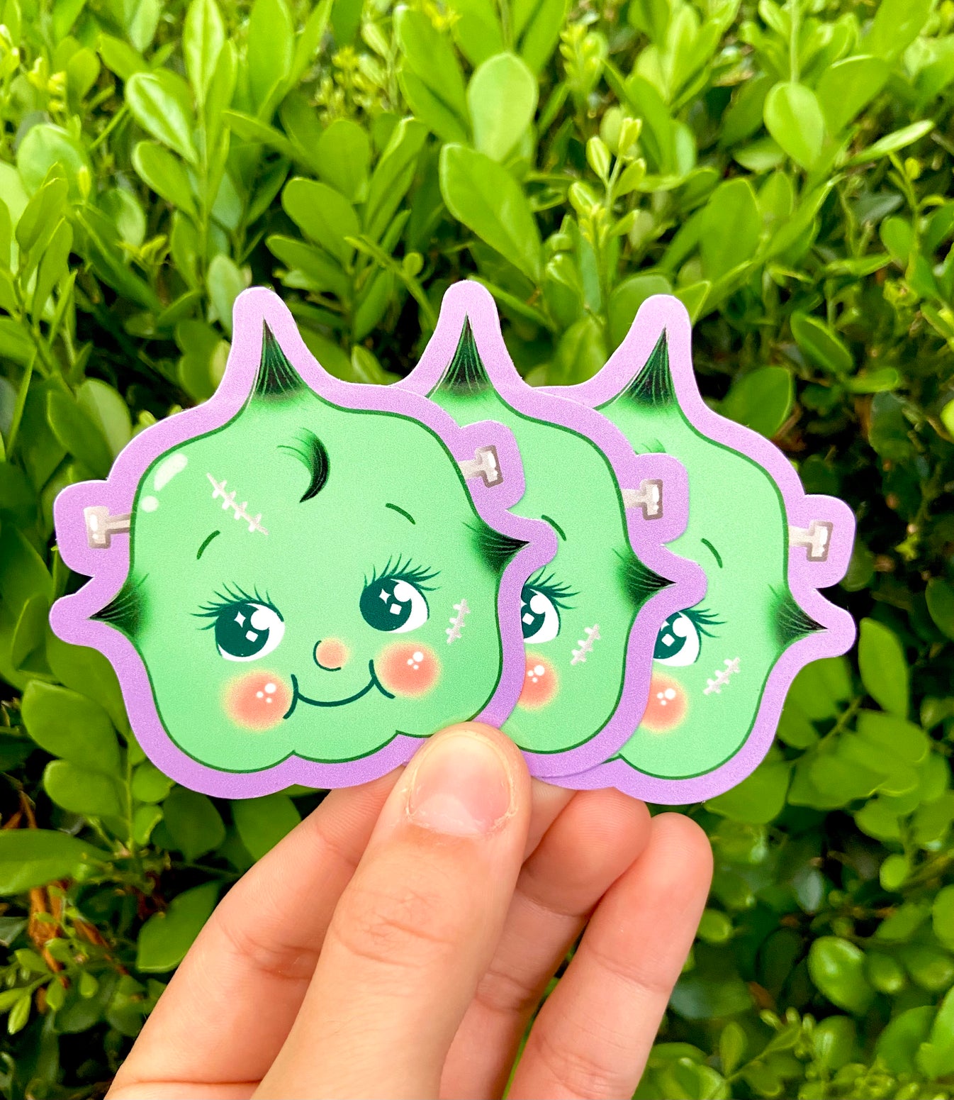 Costumed Kewpie Doll Halloween Sticker – Hollandaize Art